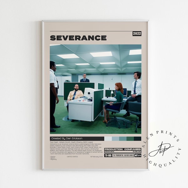 Severance Poster - Etsy