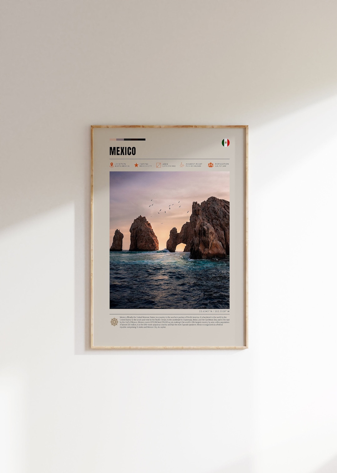 Mexico Poster, Mexico Print, Mexico Photo, Travel Poster, Mid Century ...