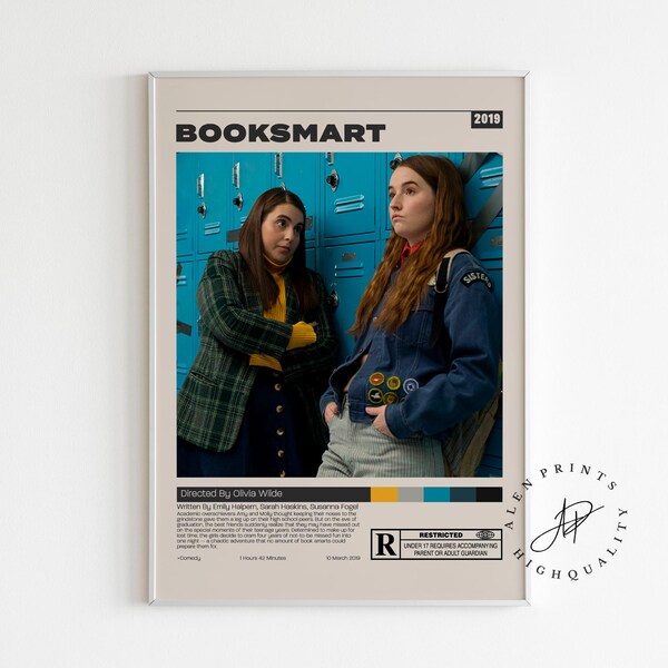 Booksmart Print - Etsy