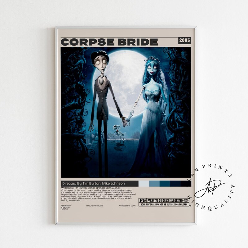 Corpse Bride Poster - Etsy