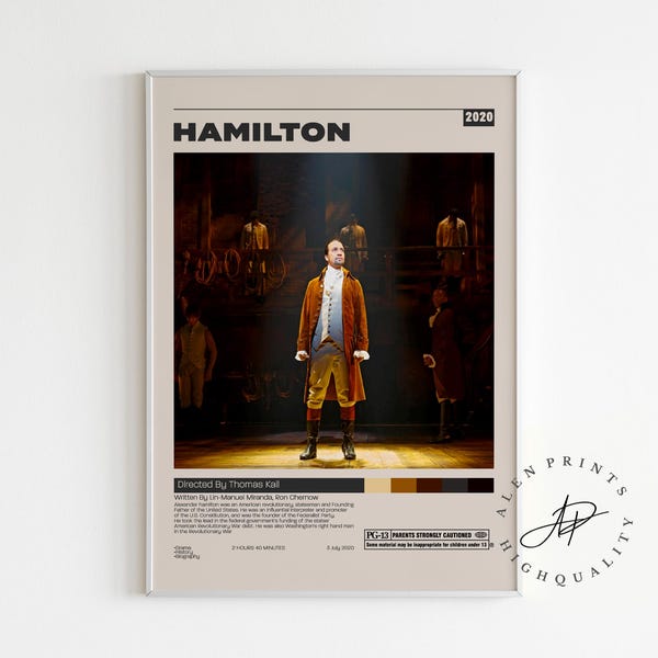 Hamilton Posters - Etsy