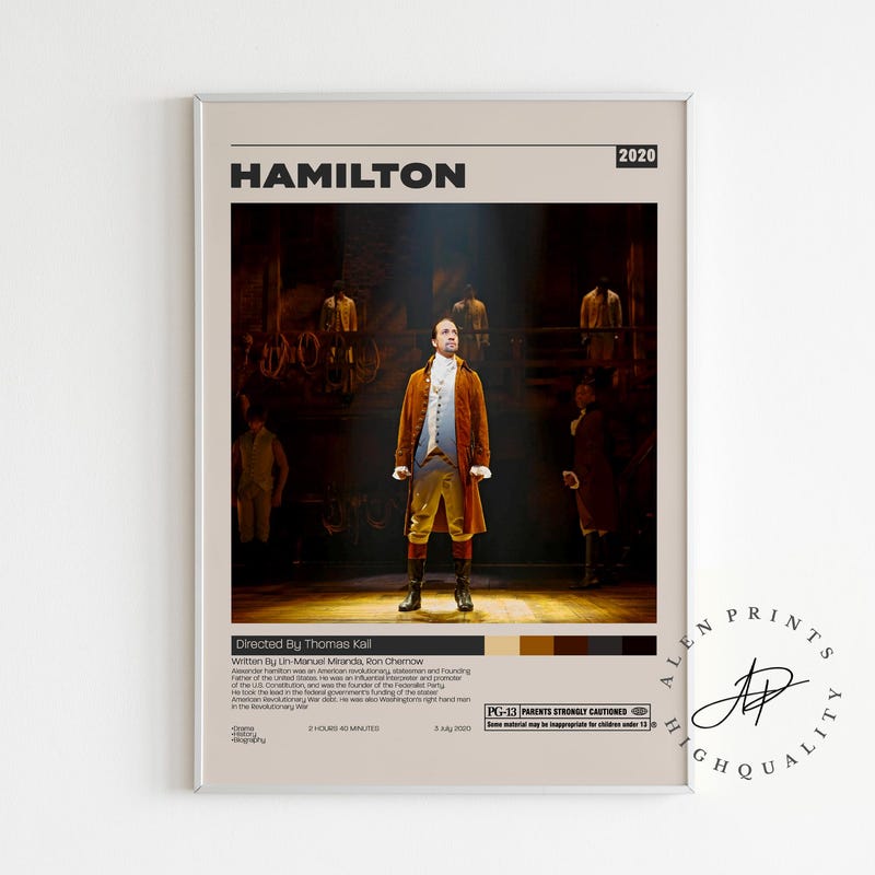 Hamilton Posters - Etsy