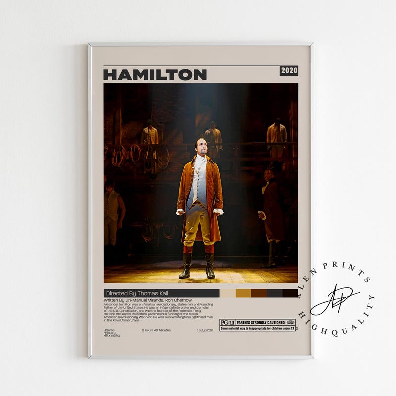 Hamilton Posters - Etsy