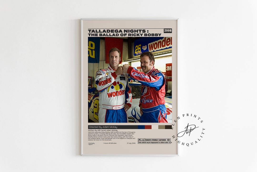 Talladega Nights: the Ballad of Ricky Bobby, Adam Mckay, Minimalist ...