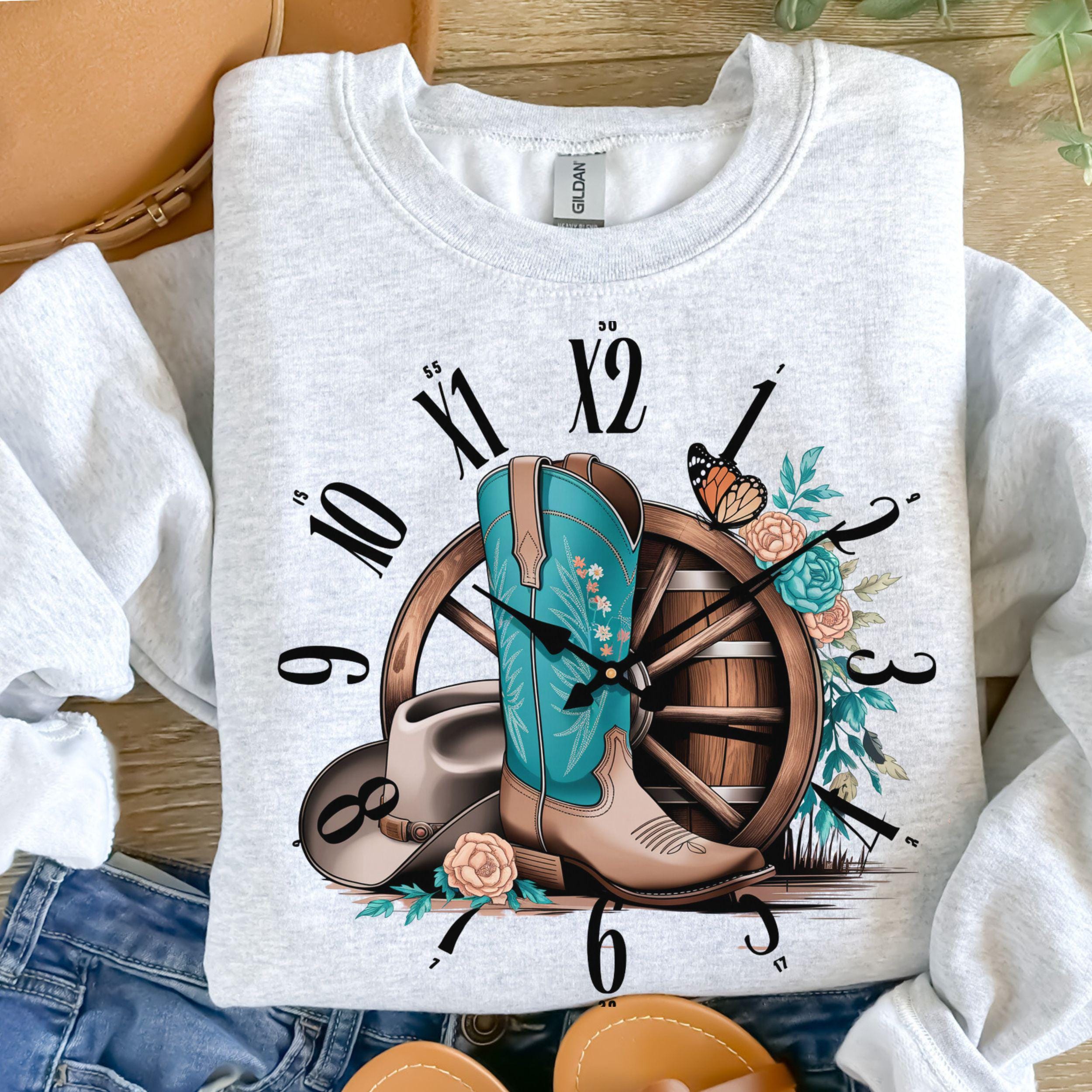 Digital Clock PNG, Sublimation Design, Printable Wall Clock ...