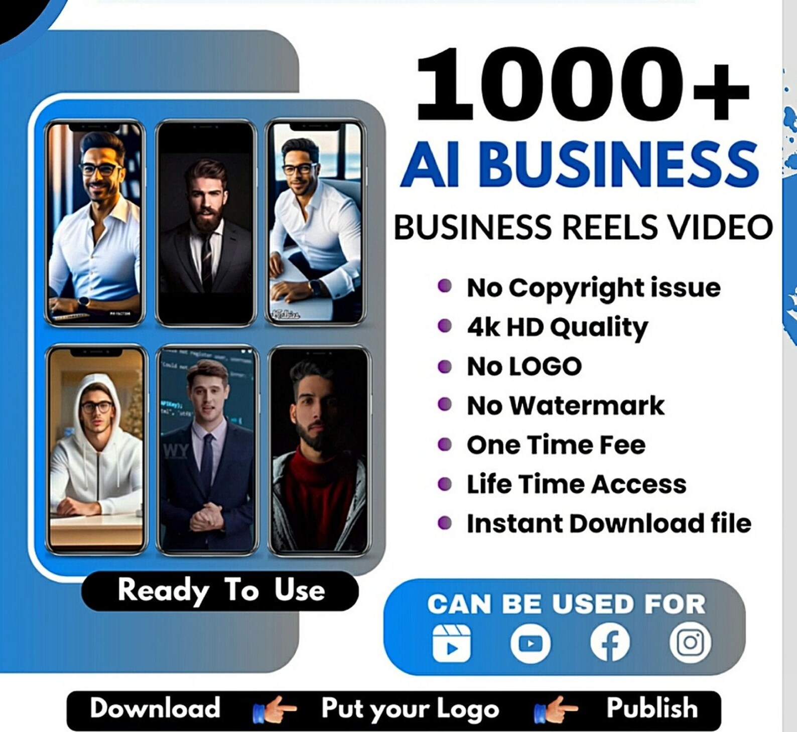 13000+ Mega Reels Bundle, Instagram Reels, Mealanin Faceless Reels ...