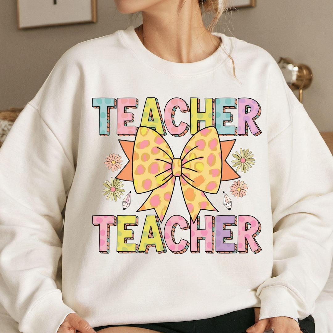 Coquette Teacher Png, Teacher Appreciation Png, Back to School Png ...