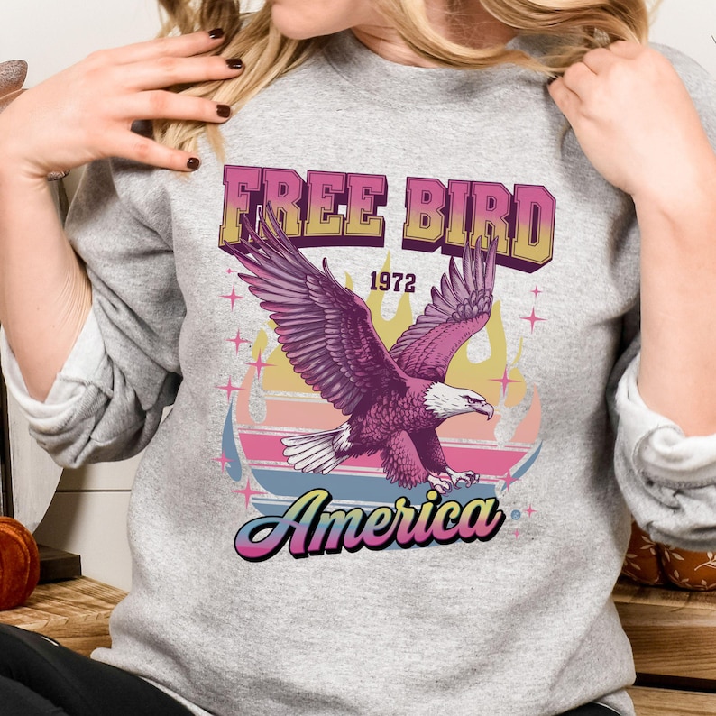 Freebird PNG, Rock and Roll Sublimation Download, Patriotic Sublimation ...