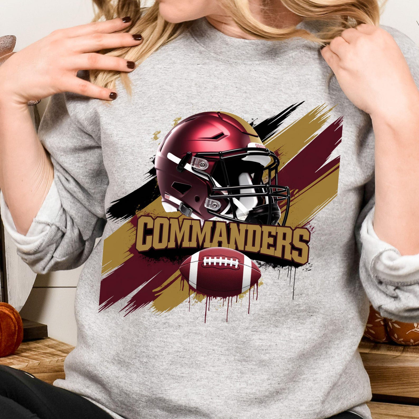 Washington Commanders-inspired Png, Football Png, Trendy Png ...