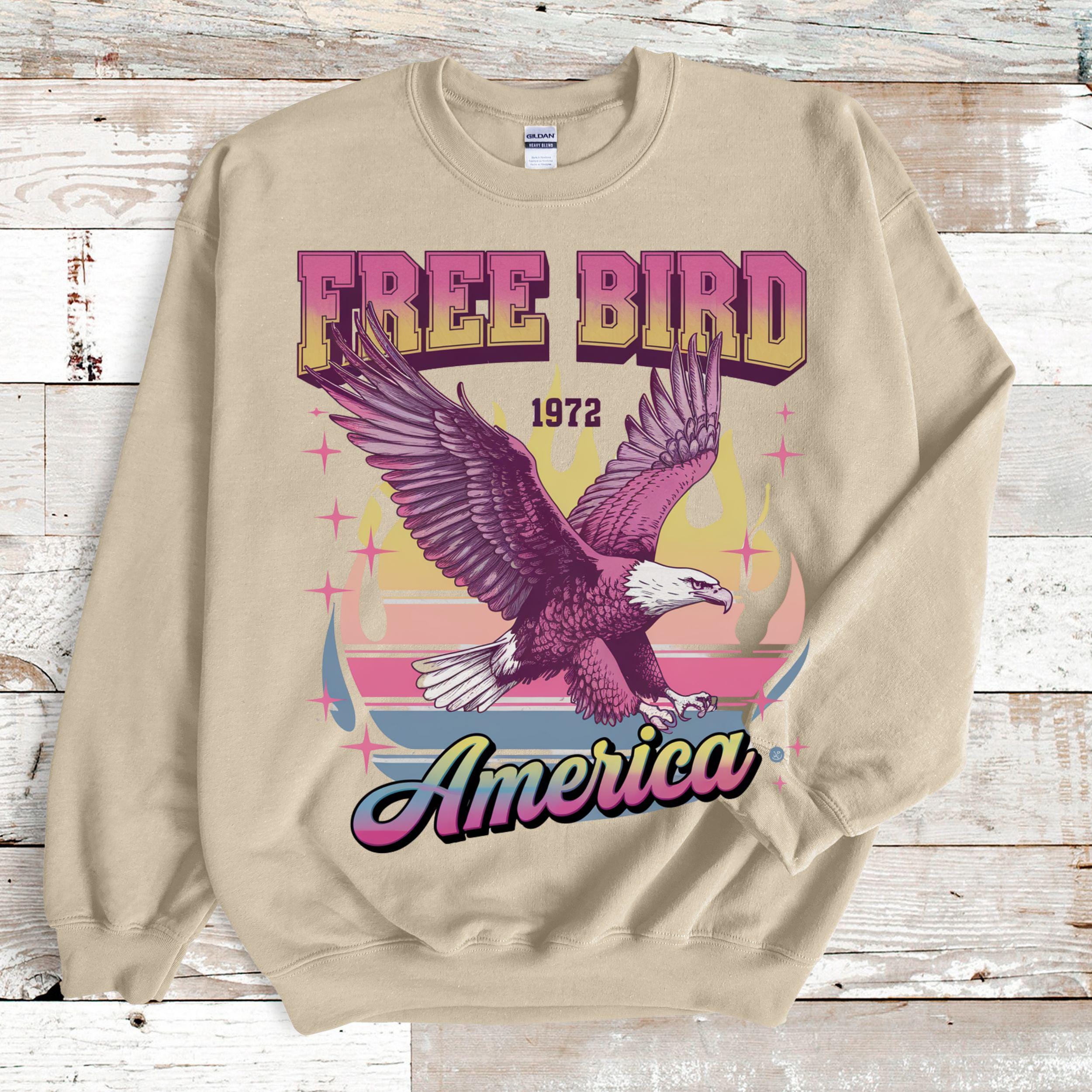 Freebird PNG, Rock and Roll Sublimation Download, Patriotic Sublimation ...