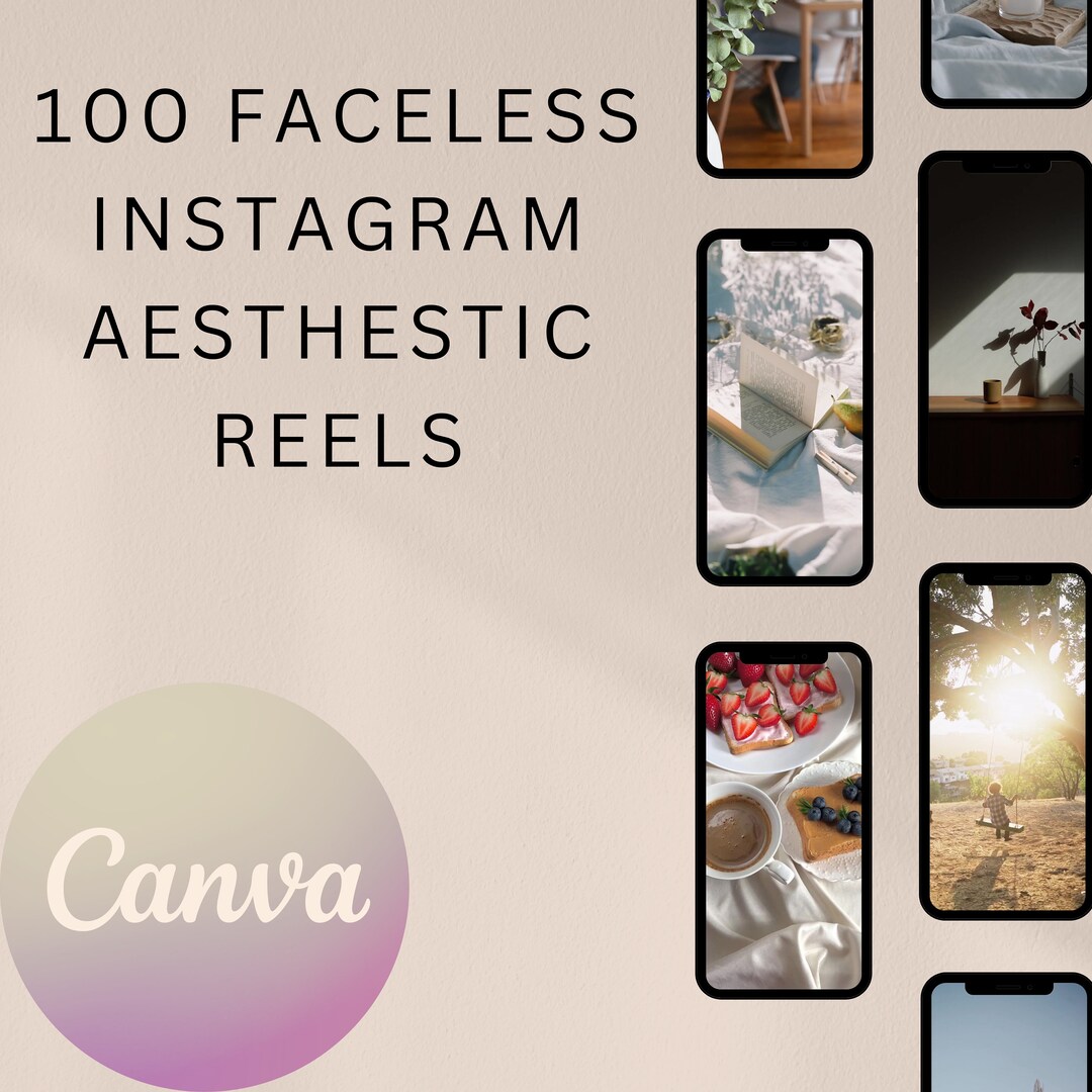 100 Faceless Instagram Reels, Faceless Videos, Reels Bundle, Tiktok ...