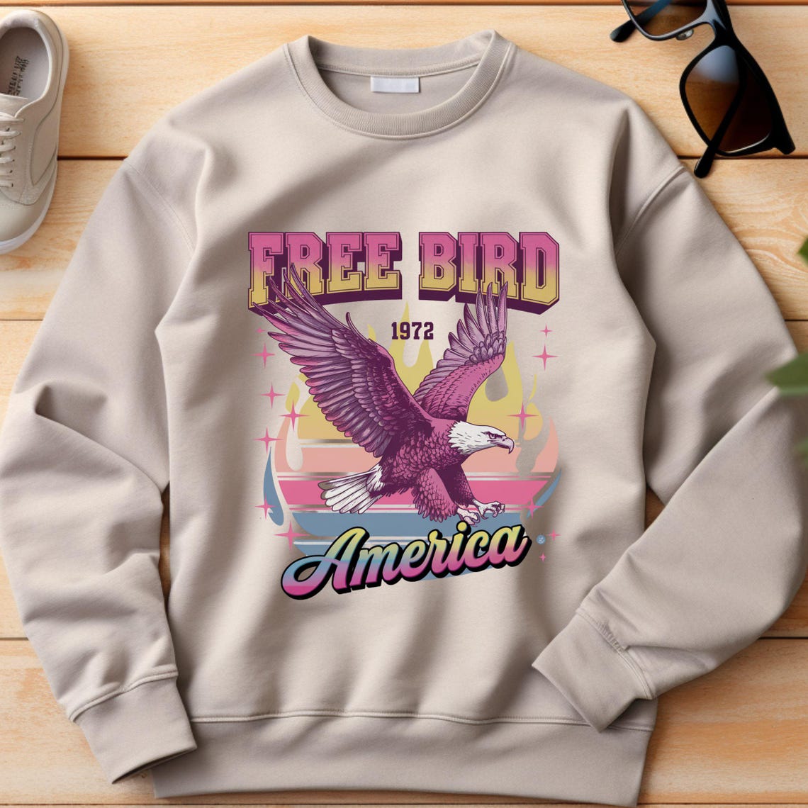 Freebird PNG, Rock and Roll Sublimation Download, Patriotic Sublimation ...