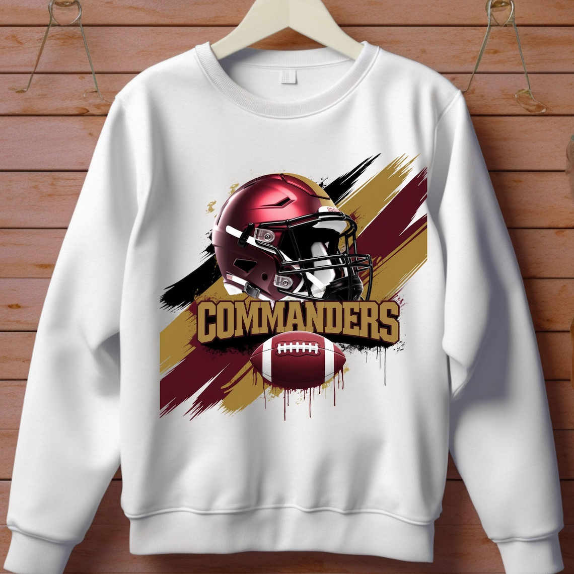 Washington Commanders-inspired Png, Football Png, Trendy Png ...