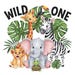 Wild Ones Png, the Wild Ones Png, Wild One Png, Safari Animal Png, Baby ...