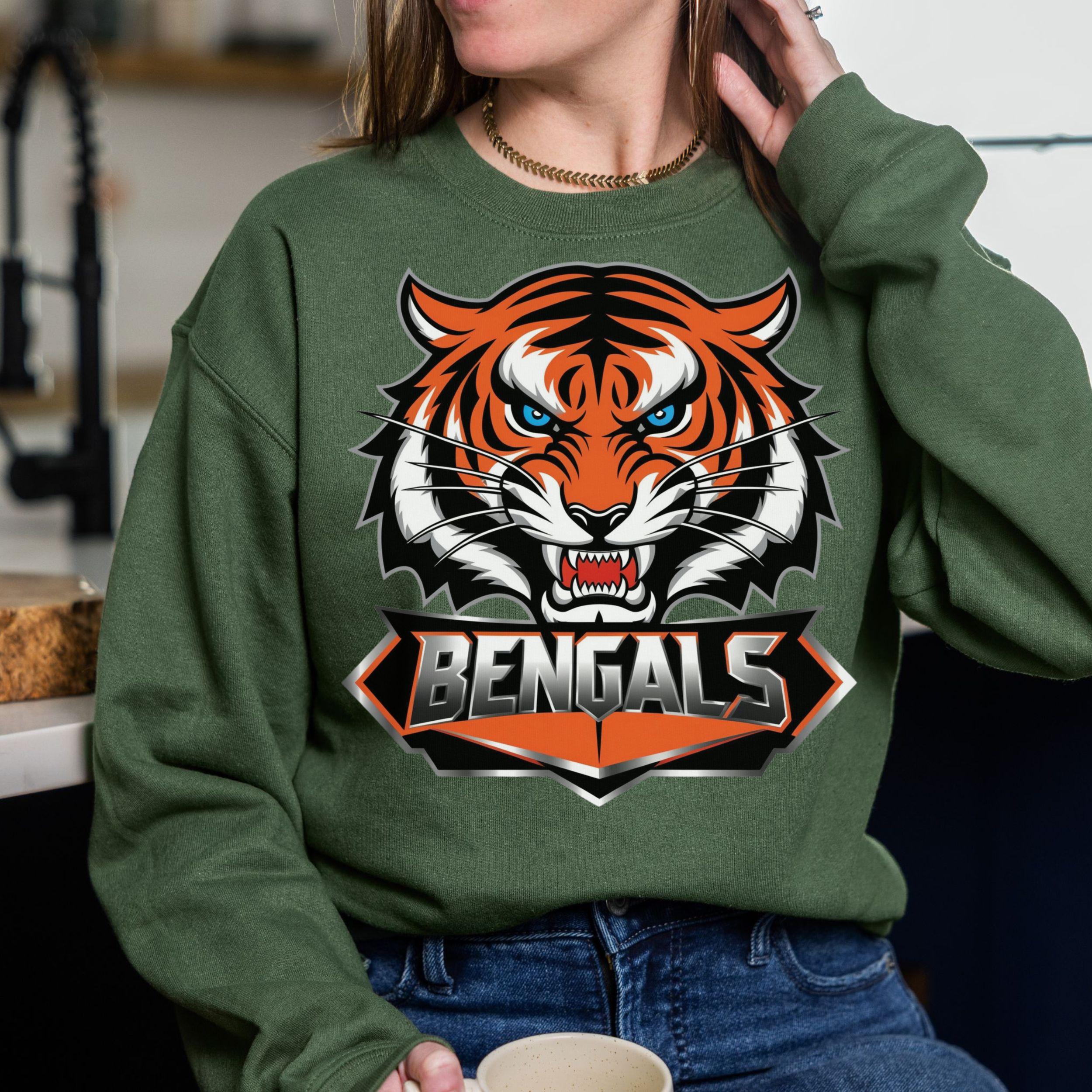 Bengals Png, Bengals Shirt, Sublimation Design, Bengal Tiger Png, Mascot Png, Tiger Designs ...