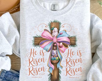 He is Risen Matthew 28:6 Png, Christian Easter Png, Easter Png, Easter ...