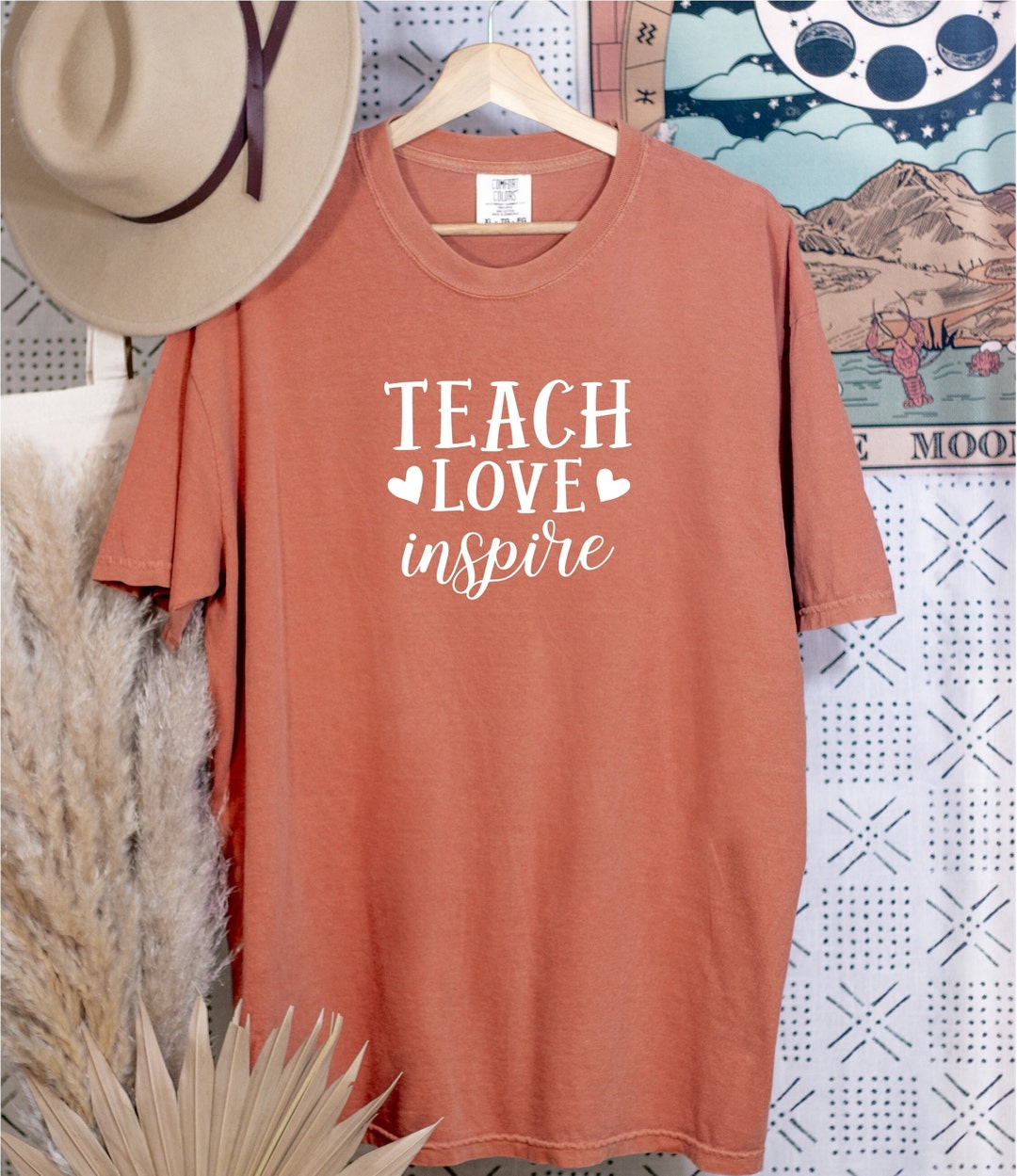 Teach Love Inspire Shirt, Teacher Shirt, Teacher Appreciation ...