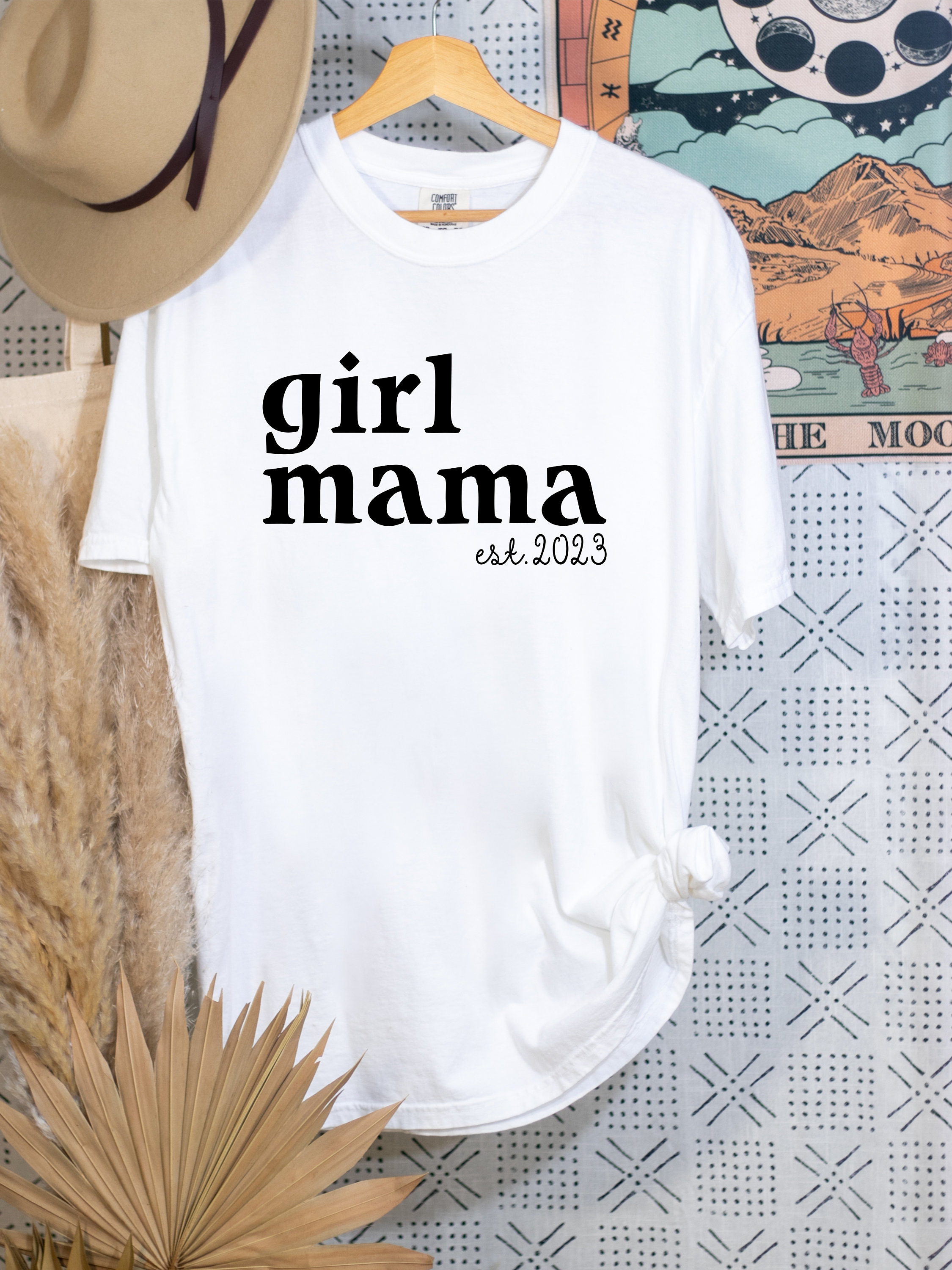 Custom Girl Mama Shirt Girl Mom Shirt Mothers Day Gift New - Etsy
