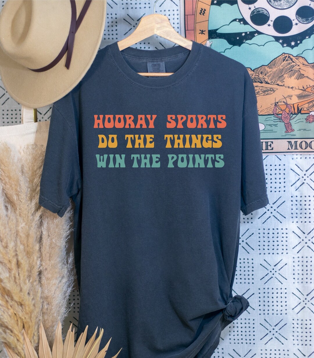 Funny Mom Shirt, Football Shirt, Funny Sports Shirt, Hooray Sports Go ...