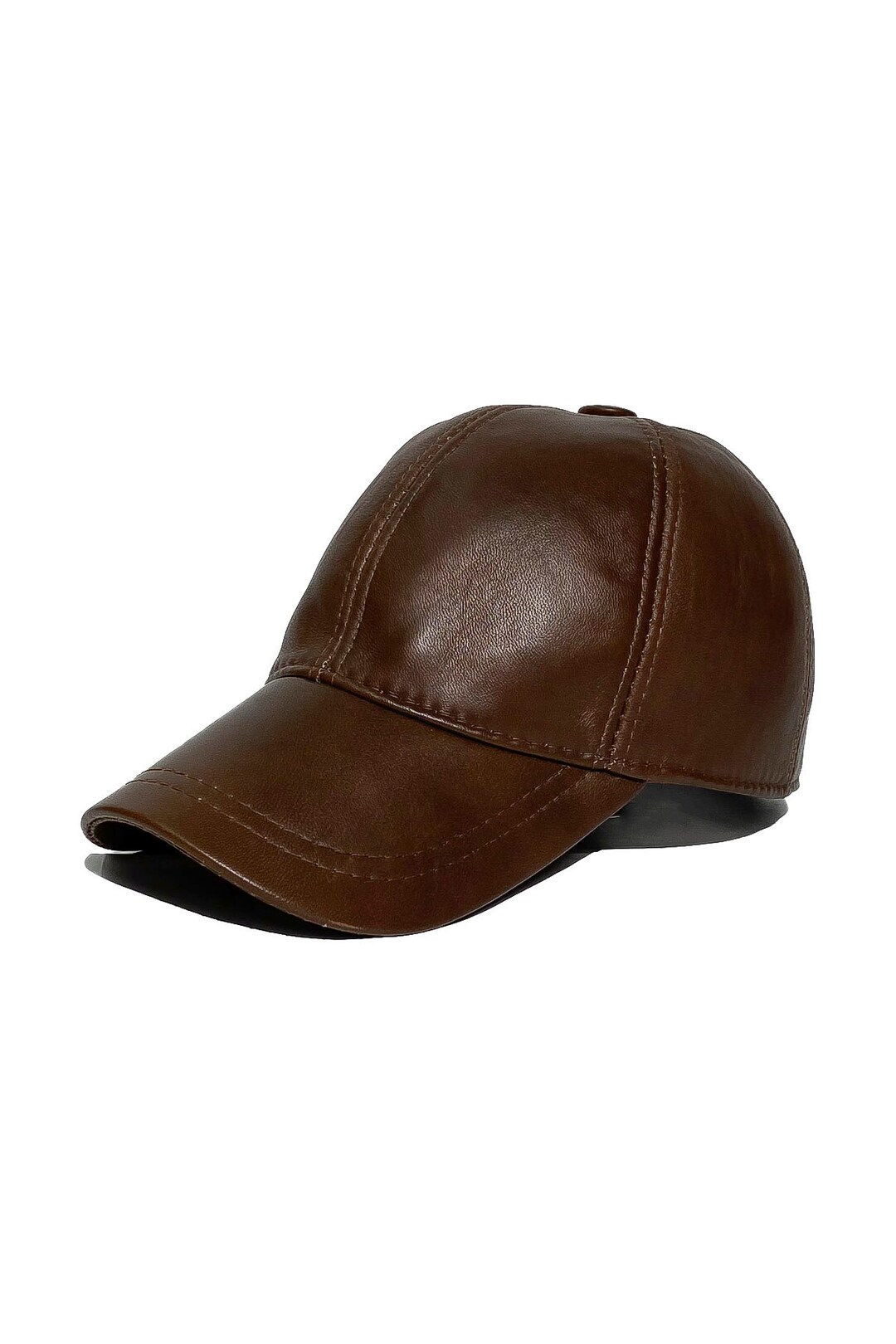 Due Basic Leather Cap - Etsy