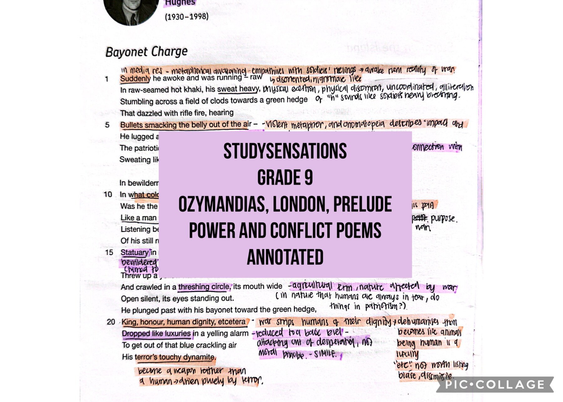 GCSE Revision Resources AQA Study Notes Aesthetic Easy Grade 9 Concise ...