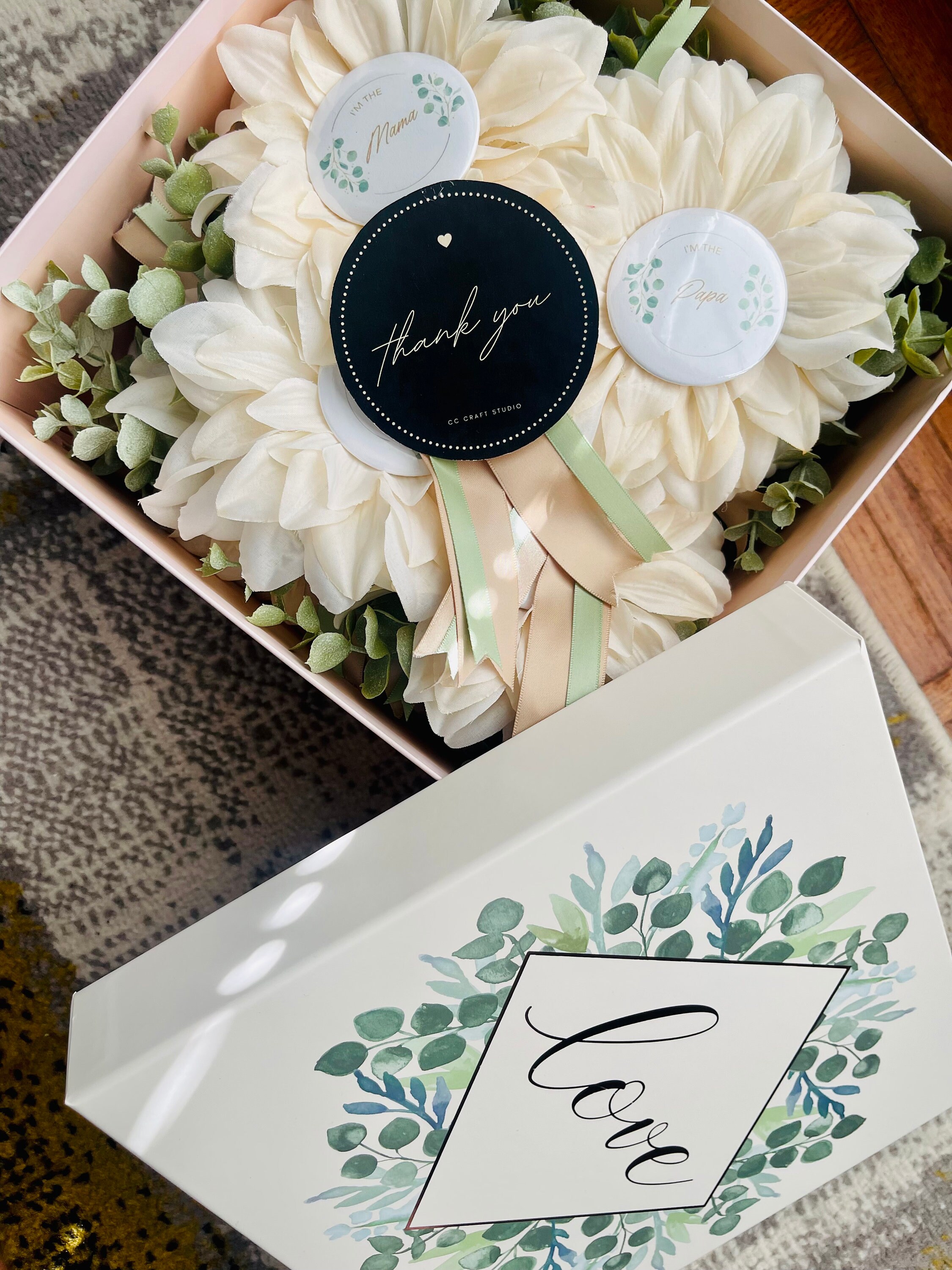 Personalized Baby Shower Buttons - Etsy
