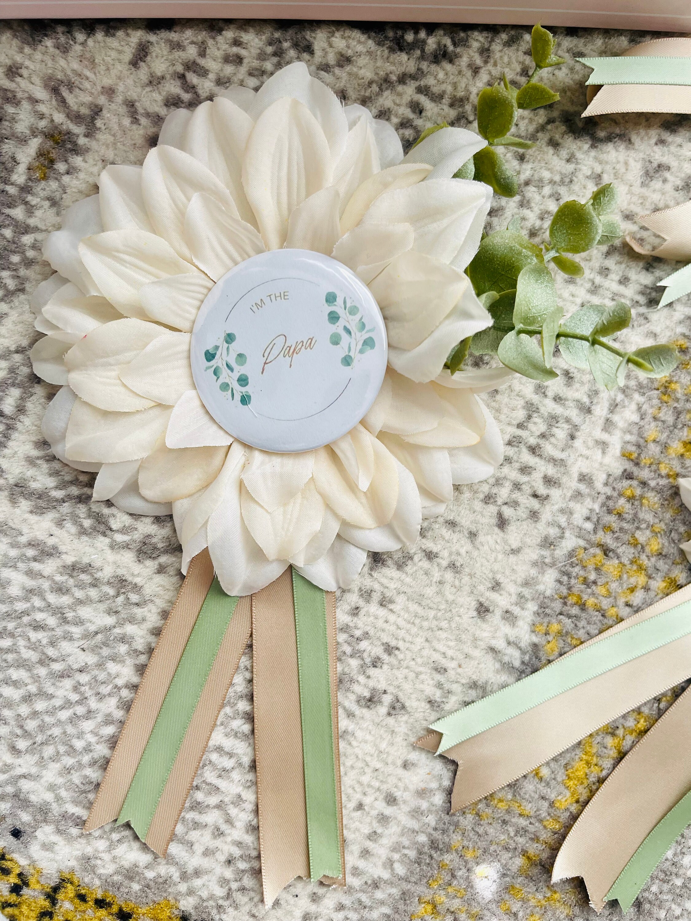 Personalized Baby Shower Buttons - Etsy