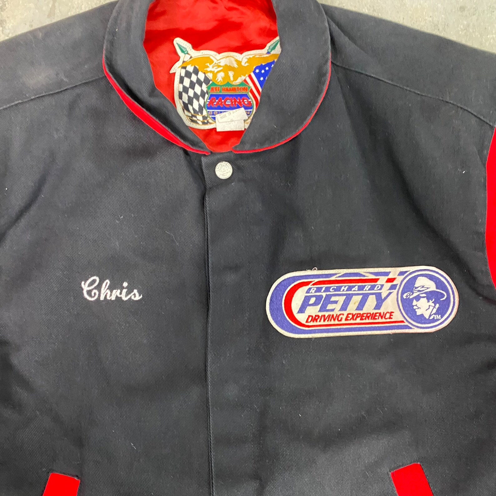 Vintage 1990s Racing Jacket Made in USA / Nascar / Vintage / Streetwear ...