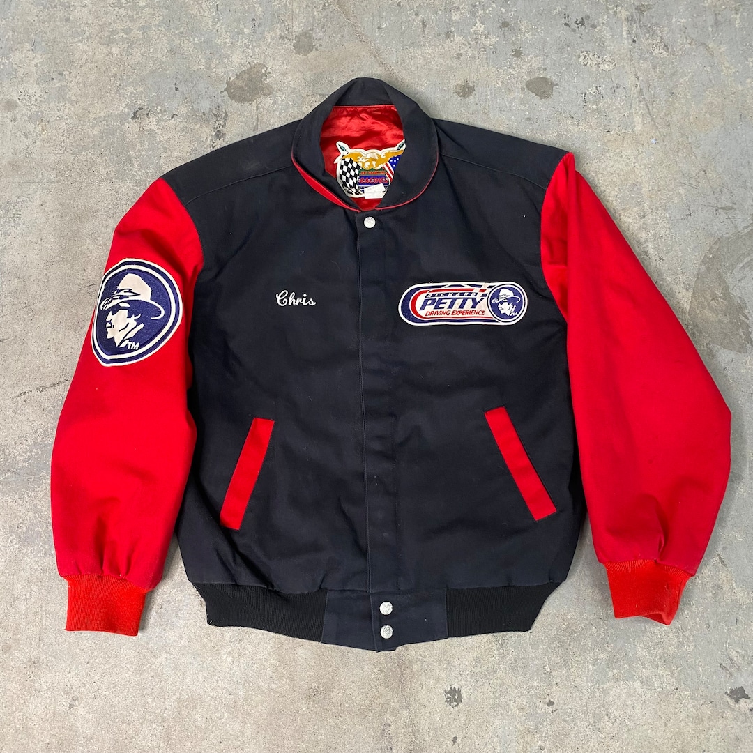 Vintage 1990s Racing Jacket Made in USA / Nascar / Vintage / Streetwear ...