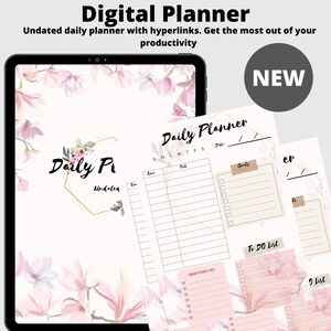 Digital Planner Goodnotes Planner iPad Planner Daily Planner Notability ...