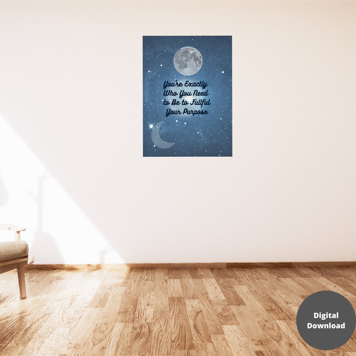 Self Love Positive Affirmation Printable Wall Art Printable Mindfulness ...