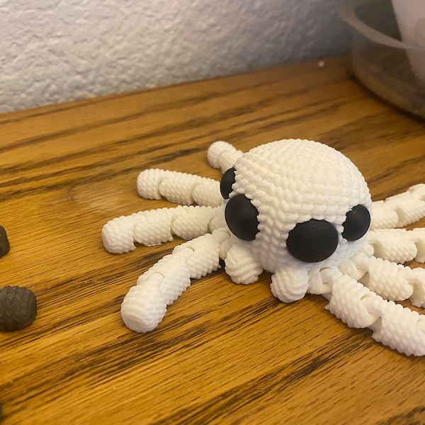 3d Printed Crocheted Spider - Etsy