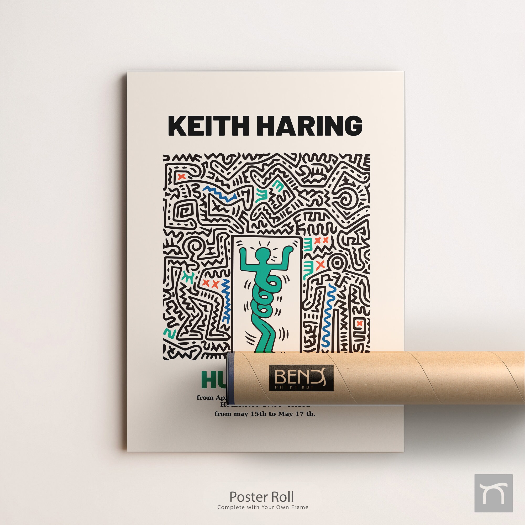 Keith Haring Humanism, Keith Haring Pop Art, Keith Haring Poster, Keith ...