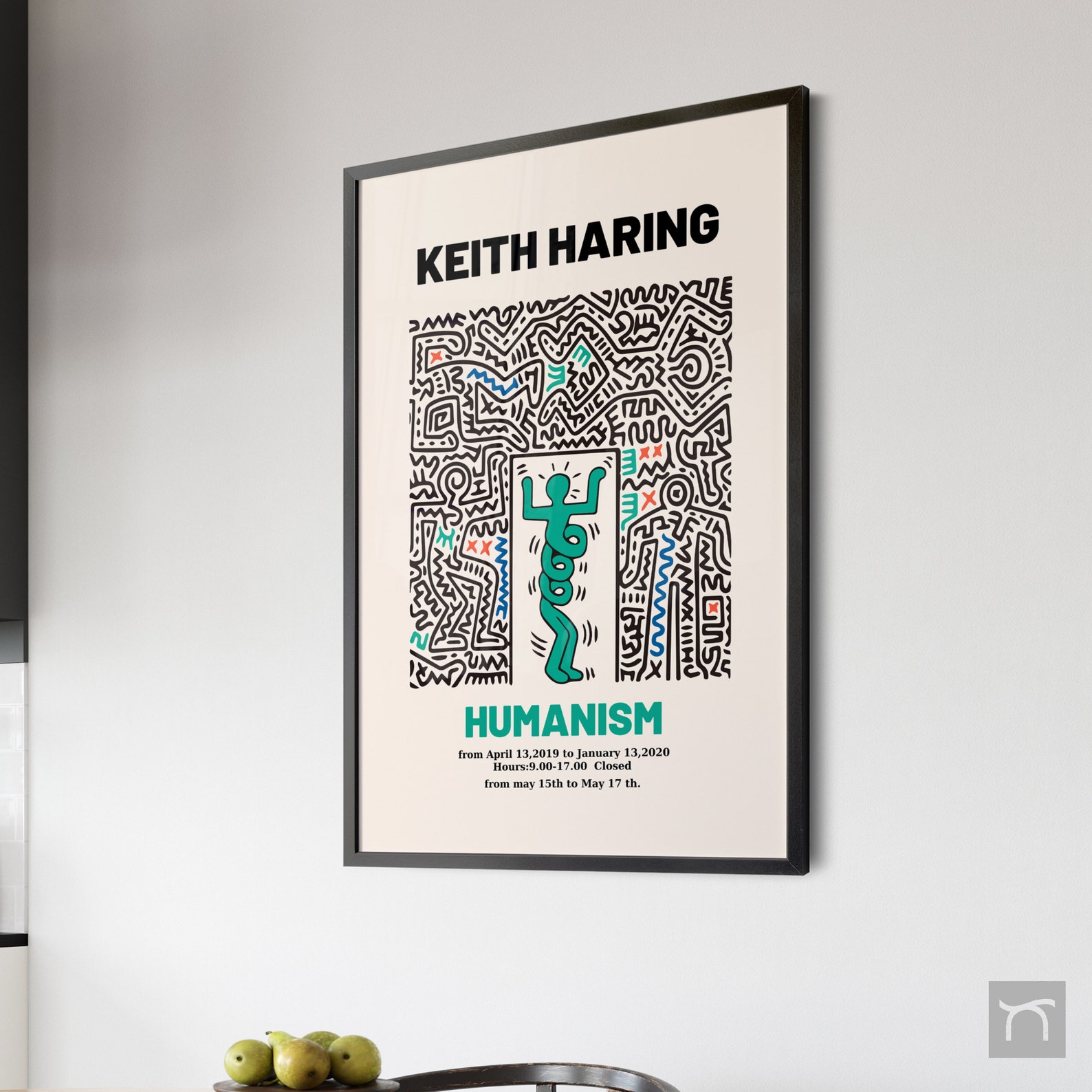 Keith Haring Humanism, Keith Haring Pop Art, Keith Haring Poster, Keith ...
