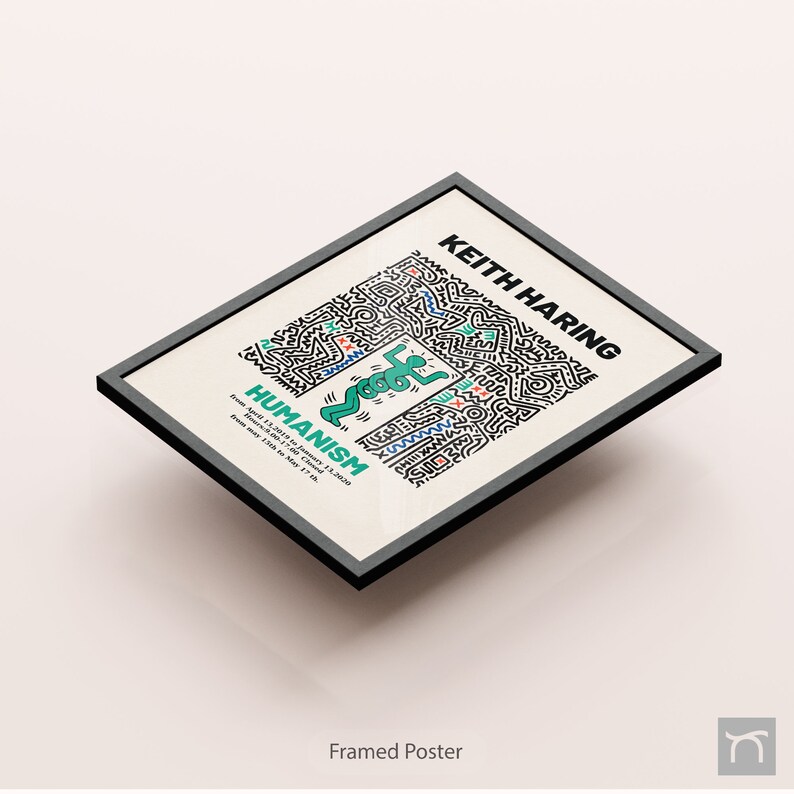 Keith Haring Humanism, Keith Haring Pop Art, Keith Haring Poster, Keith ...
