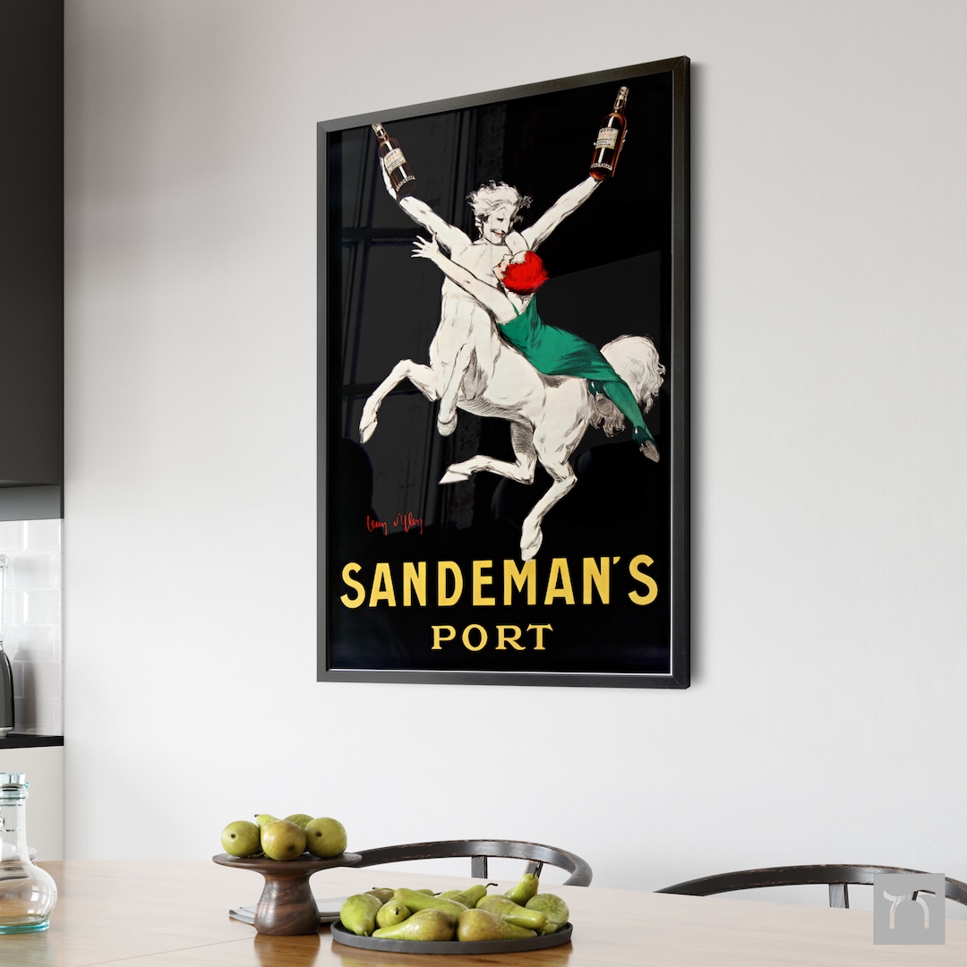 Sandeman's Port Vintage Poster Jean D'ylen / Vintage Poster Print, Art ...