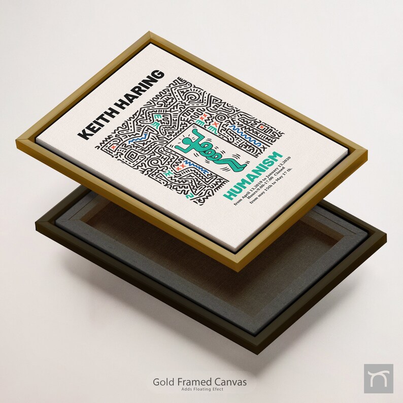 Keith Haring Humanism, Keith Haring Pop Art, Keith Haring Poster, Keith ...