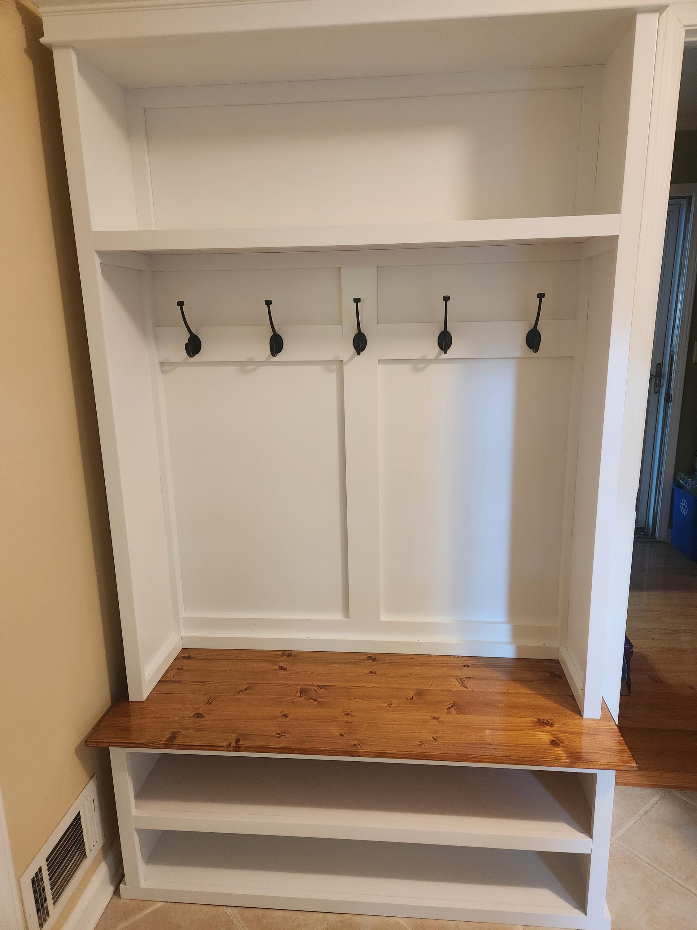 Halltree, Mudroom Locker, Entryway Furniture, Storage Bench. - Etsy