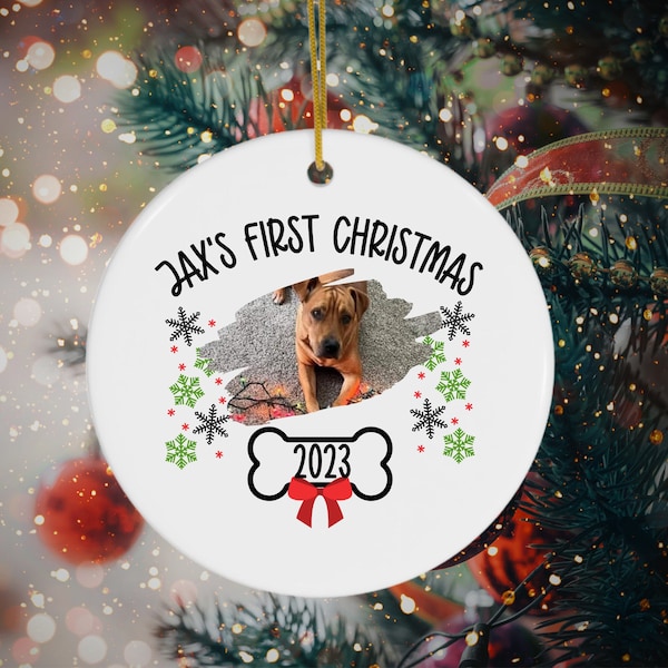 Dogs First Christmas - Etsy