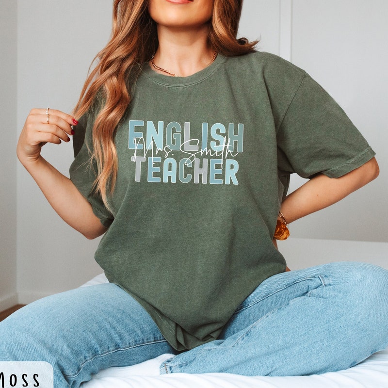 English Teacher Shirt - Etsy