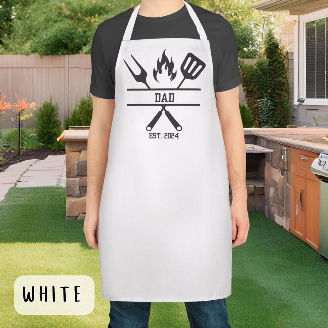 Personalized Apron for Dad, Father's Day Apron, Custom Father's Day ...