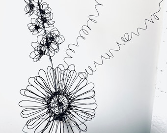 FOLIAGE Pick Your Own Wire Flower Bouquet Each Stem is Sold - Etsy