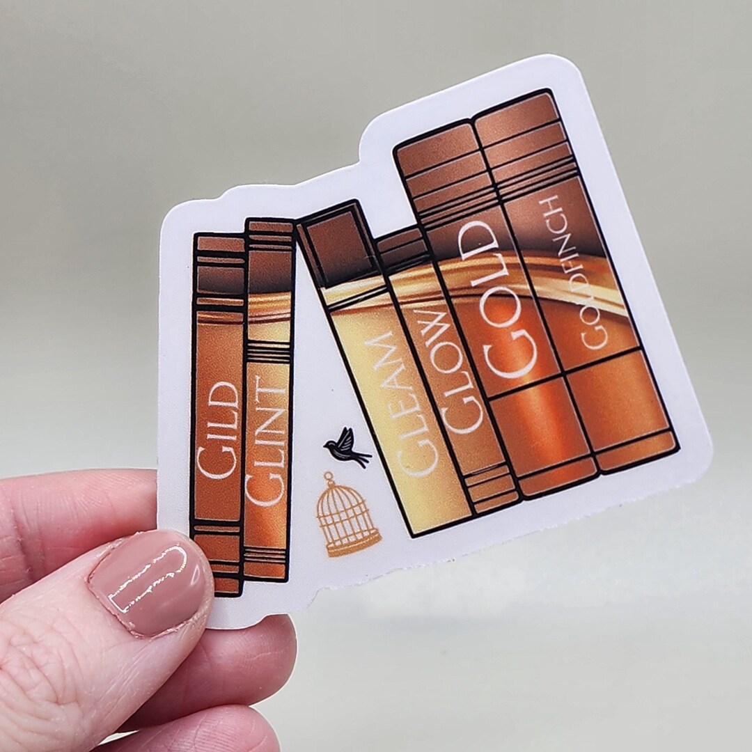 Plated Prisoner Bookshelf Sticker - Etsy