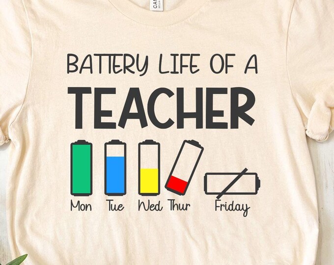 Teacher Alarm Shirt Short-sleeve Unisex T-shirt / Teacher Life / Funny ...