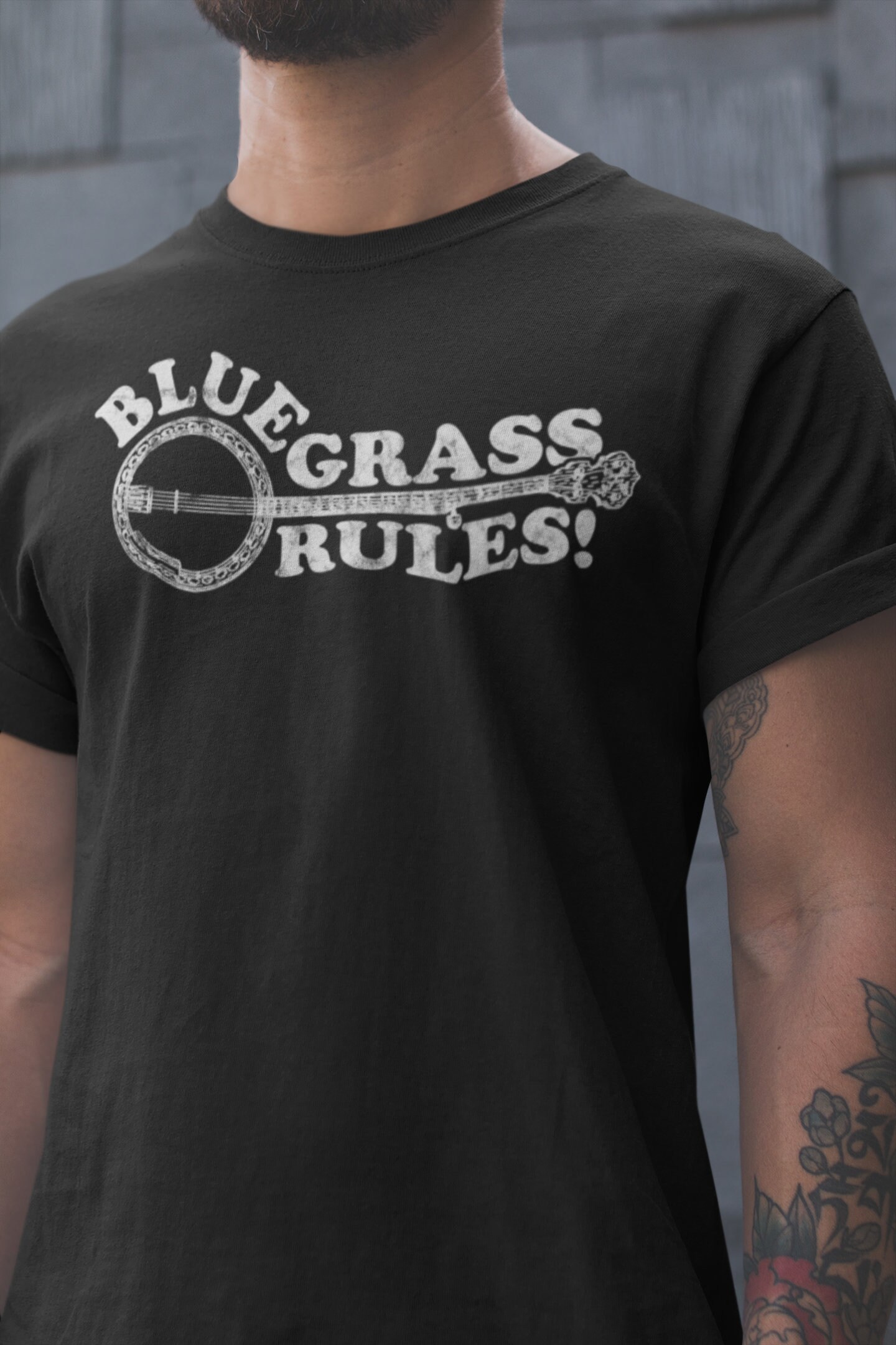 Funny Bluegrass Tshirt, Banjo Player Gift, Bluegrass Rules, Country ...
