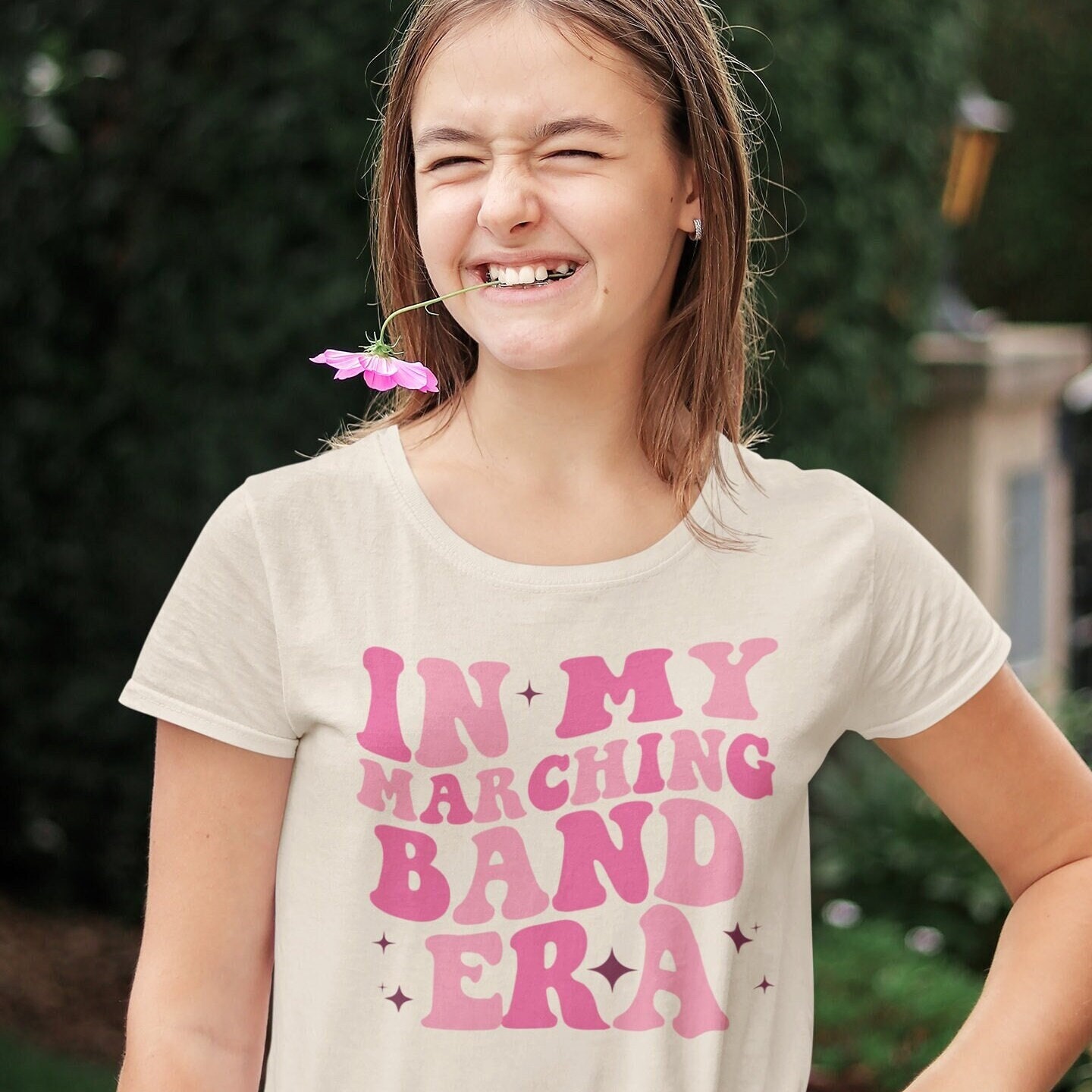 Women's Marching Band Tshirt, Drum Major Gift, Band Camp Shirt, in My ...