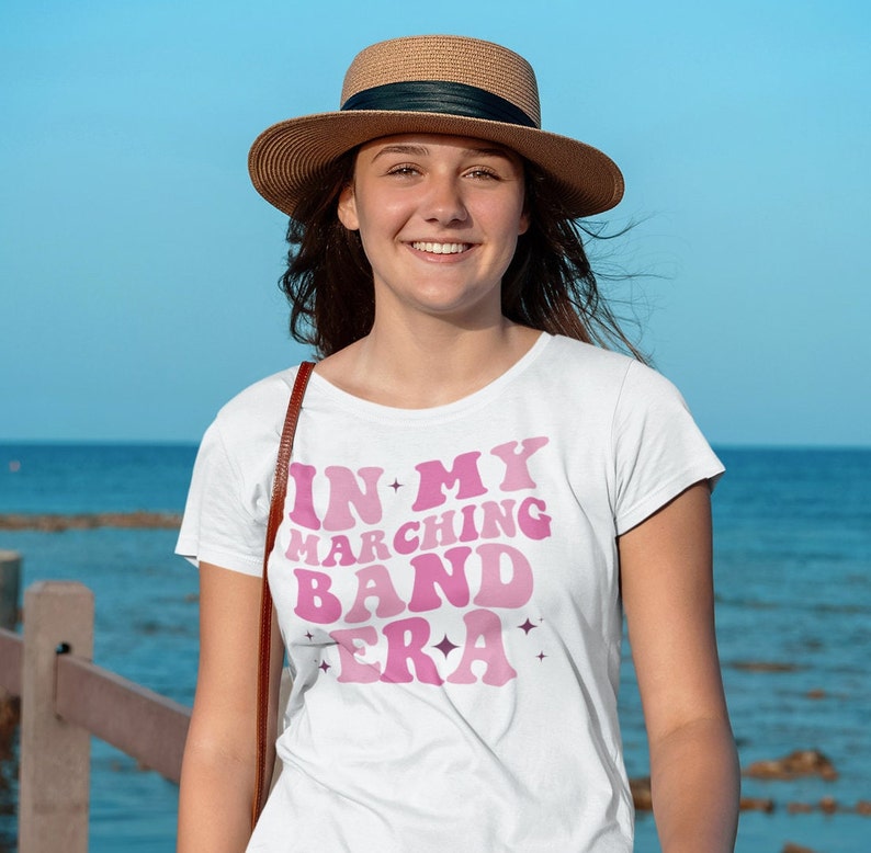 Women's Marching Band Tshirt, Drum Major Gift, Band Camp Shirt, in My ...