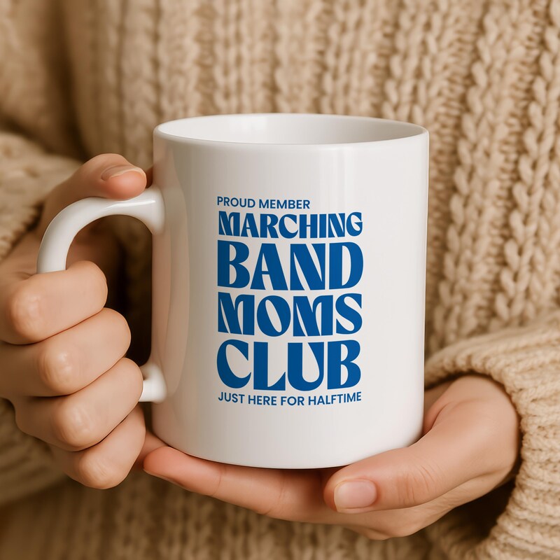 Band Mom Mug - Etsy