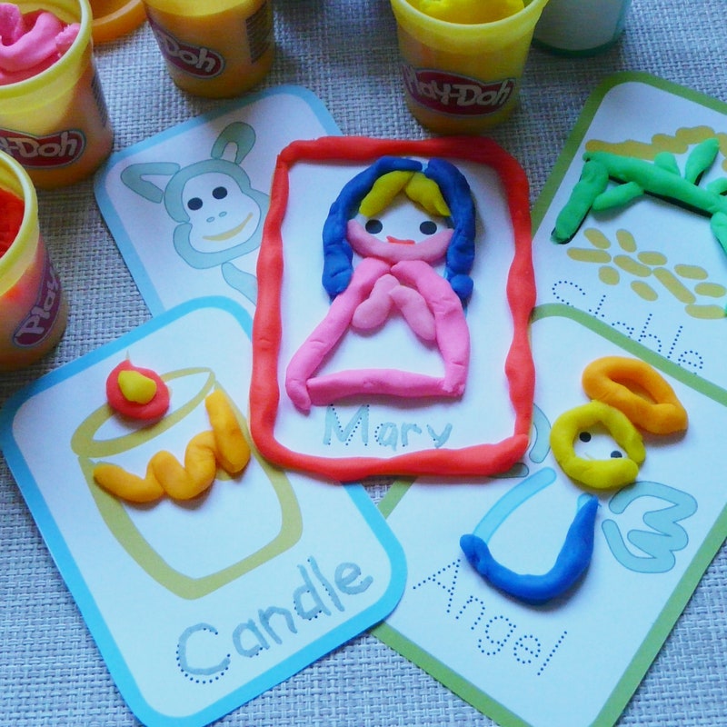 Play Dough Mats - Etsy