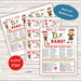 What's Your Elf Name Game Christmas in July Activity Name Tags Sign Eve ...